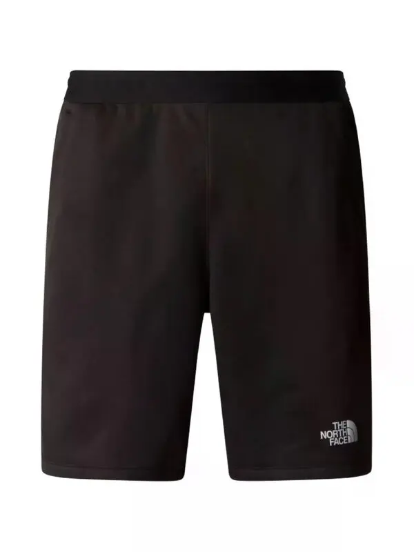 The North Face Logo Patch Ribbed Trim Shorts