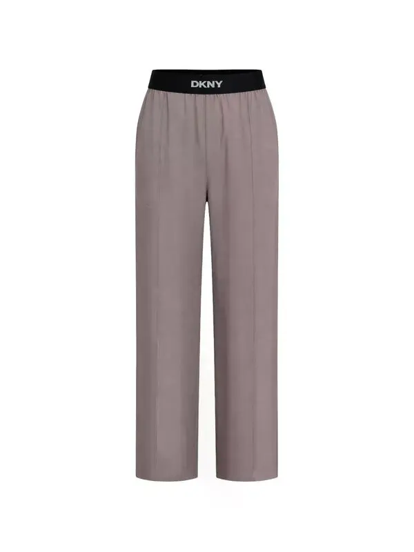 Dkny Elasticated Wide-leg Trousers