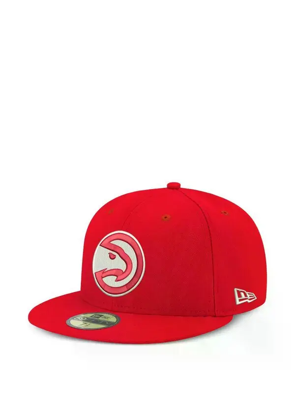 New Era Atlanta Hawks Fitted Cap - Red