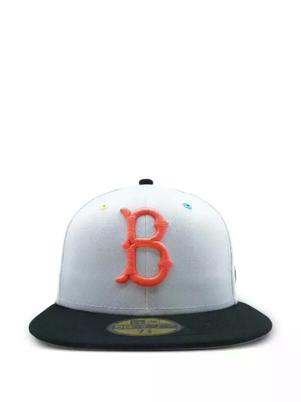 New Era 59fifty Cooperstown Patch Cap - Grey