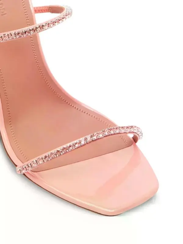 Amina Muaddi Gilda Crystal-embellished Sandals