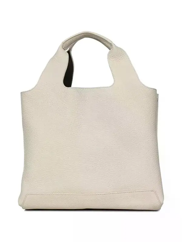 Hogan Grained Leather Tote Bag