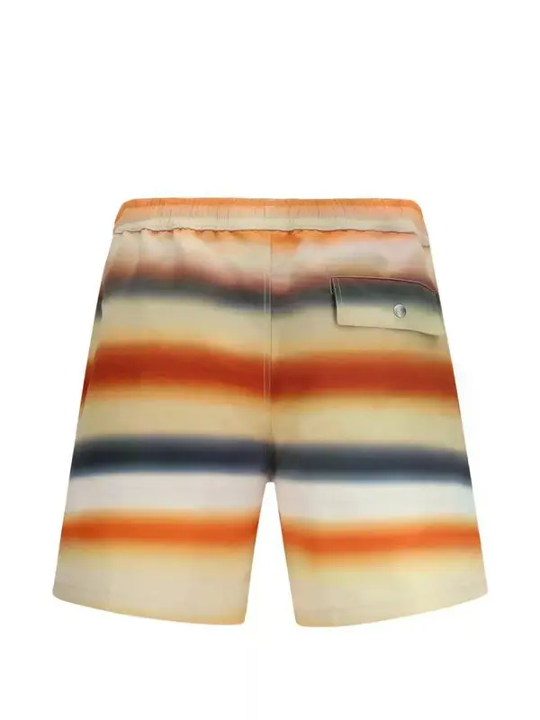 Loewe Striped Swim Shorts - Orange