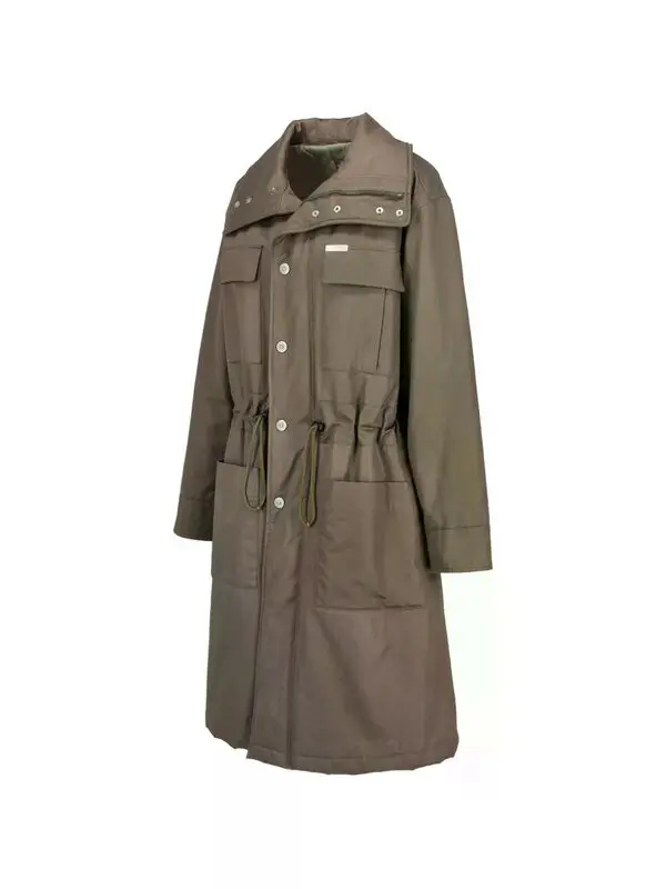 Calvin Klein Multi-pocket Drawstring Coat