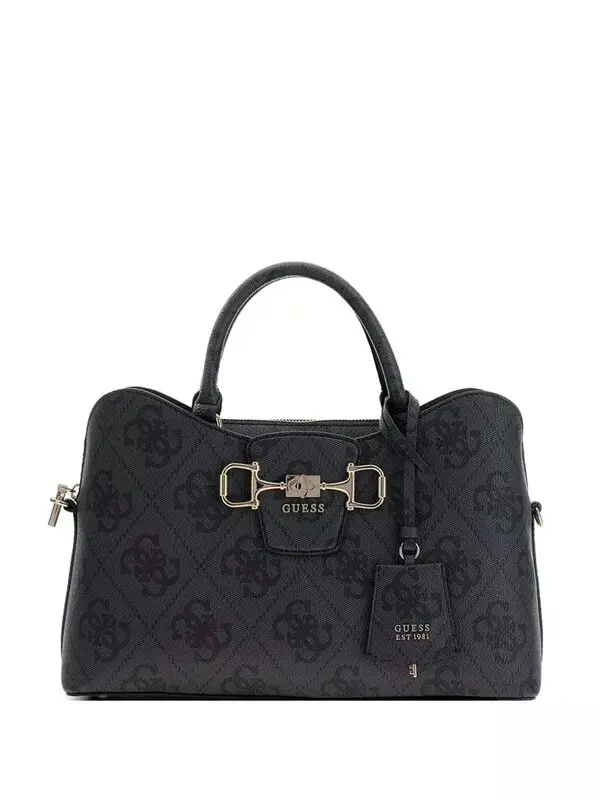 Guess Logo Pattern Tote Bag