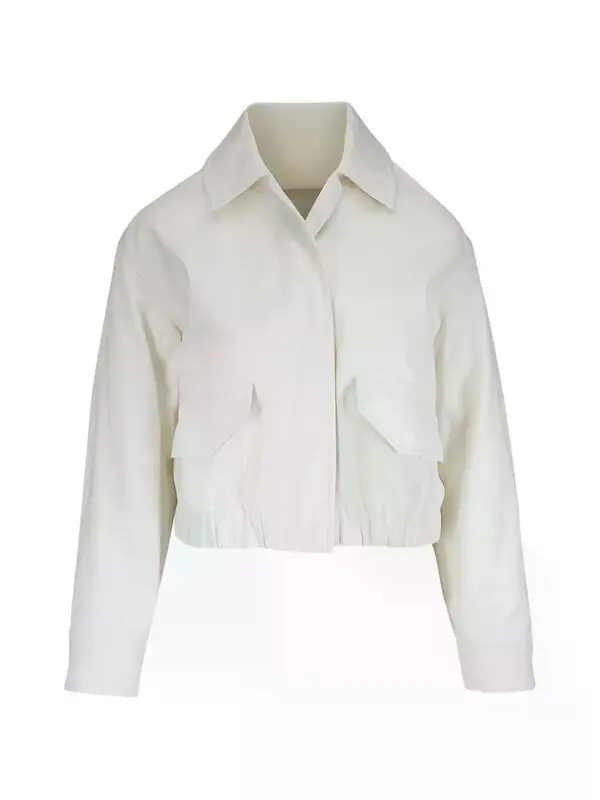 Vince Elasticated Hem Cropped Jacket