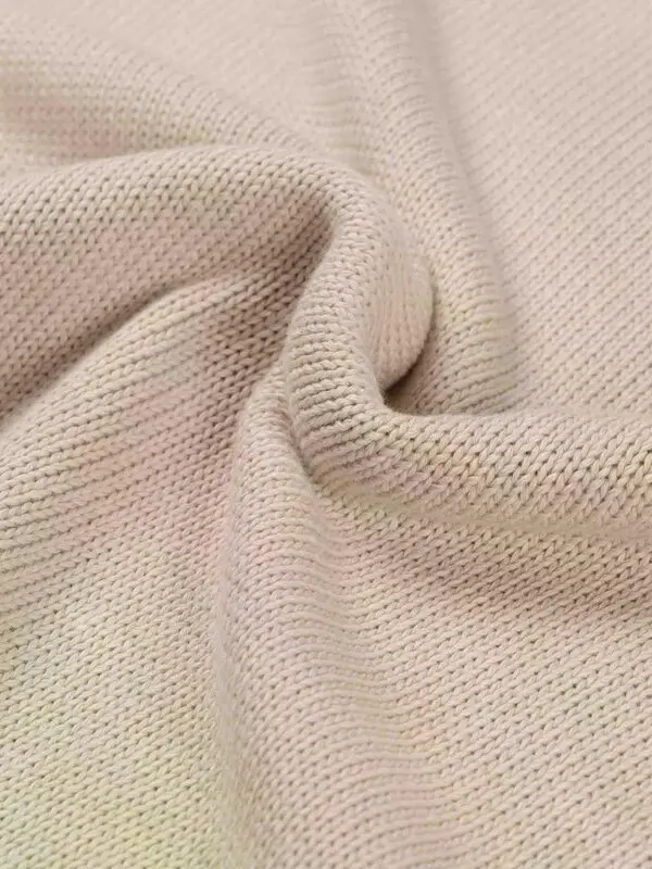 DORIANI CASHMERE Ribbed-trim Crew Neck Sweater - Neutrals