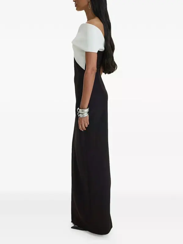 MOOS STUDIO Dual Form Off-shoulder Gown - Black
