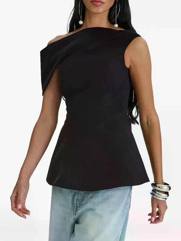 MOOS STUDIO One-shoulder Asymmetric Top