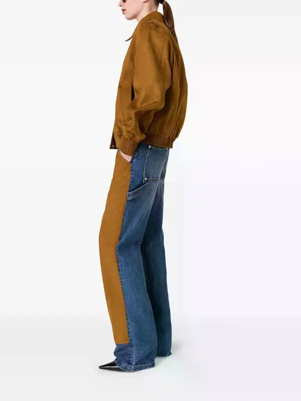 Stella McCartney Panelled Straight-leg Jeans