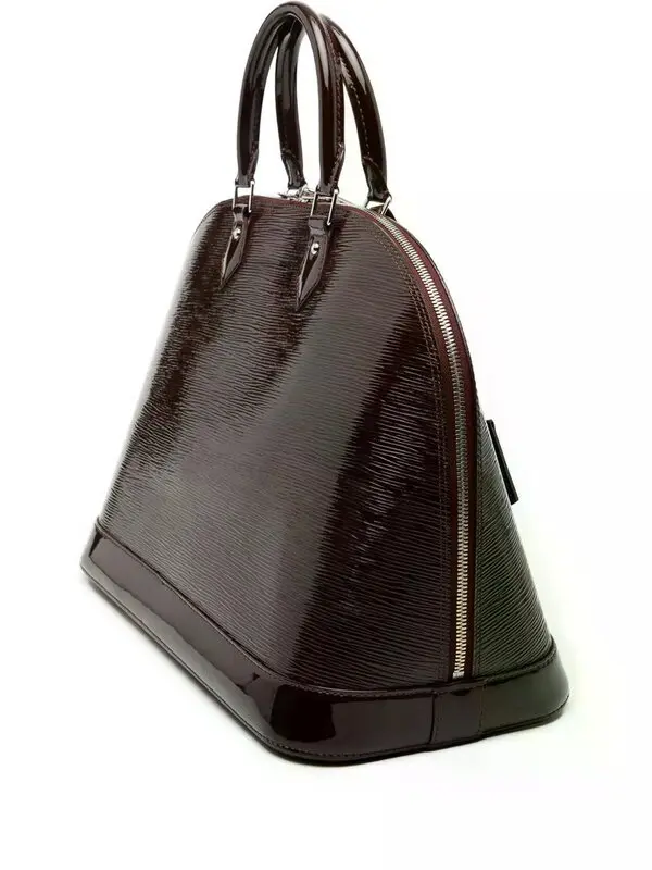 LOUIS VUITTON Electric Epi Alma Gm Handbag - Red