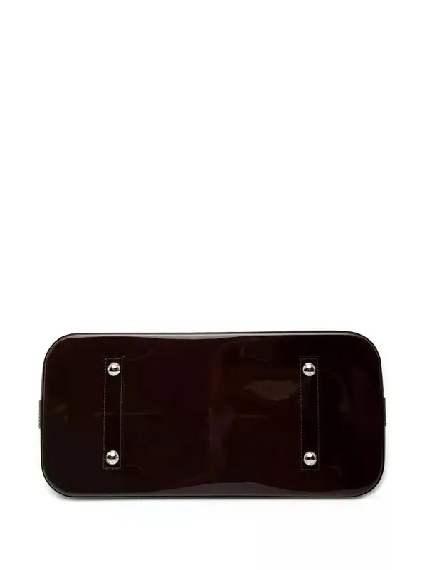 LOUIS VUITTON Electric Epi Alma Gm Handbag - Red