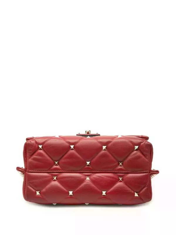 Valentino Garavani Medium Lambskin Candystud Top Handle Satchel