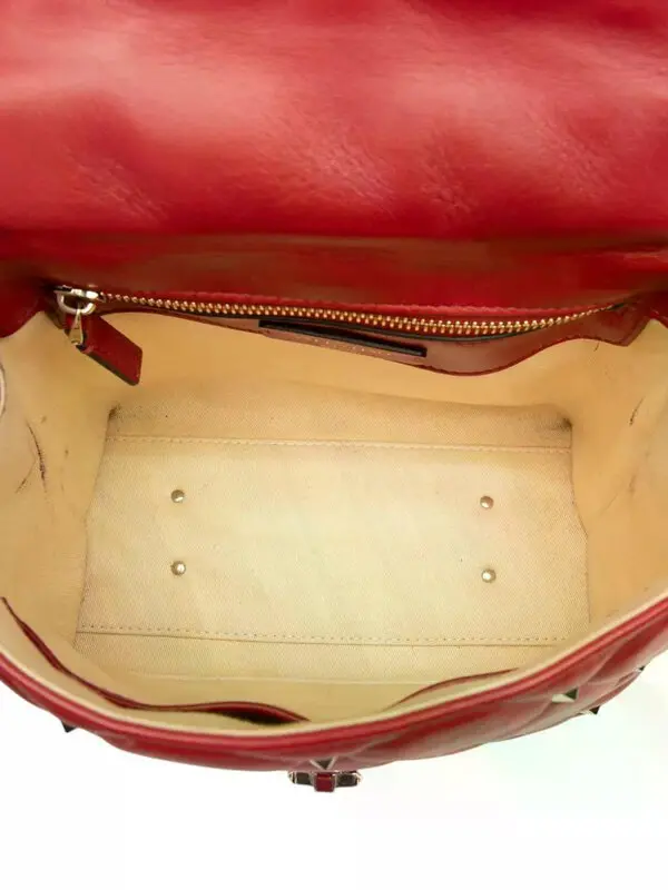 Valentino Garavani Medium Lambskin Candystud Top Handle Satchel