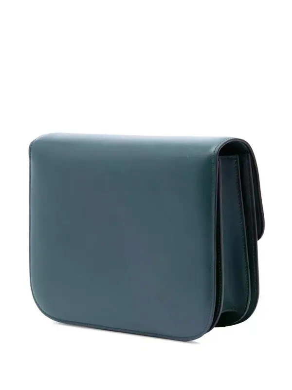 Celine Medium Calfskin Classic Box Crossbody Bag - Green