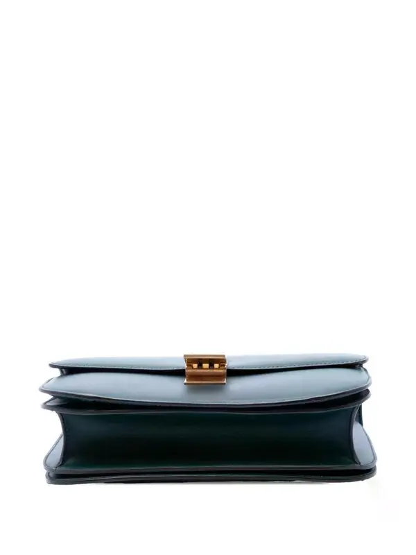 Celine Medium Calfskin Classic Box Crossbody Bag - Green