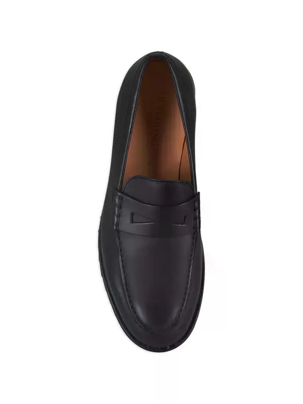 Heschung Leather Lug Sole Loafers