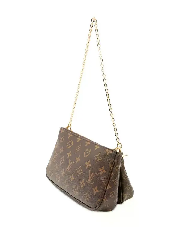 LOUIS VUITTON Monogram Multi Pochette Accessoires Satchel - Brown