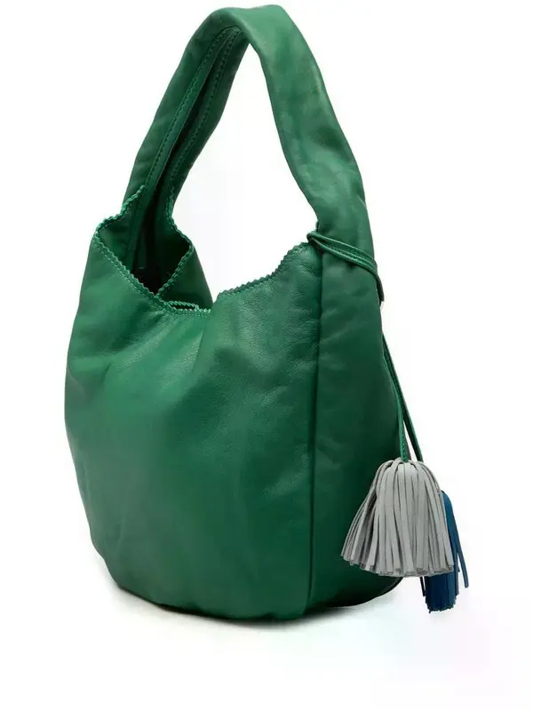 Loewe Nappa Leather Anagram Tassel Hobo Bag