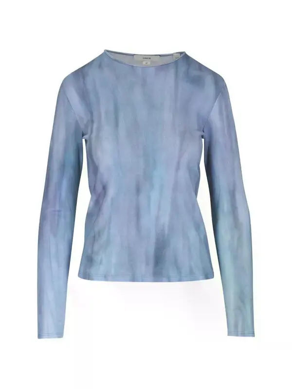Vince Ombré Effect Long Sleeve T-shirt