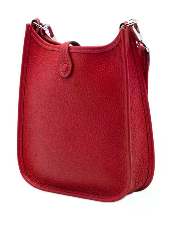 Hermès 2023 Clemence Evelyne I Tpm Crossbody Bag - Red