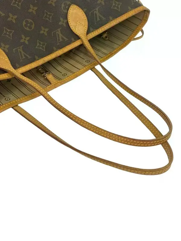 LOUIS VUITTON Monogram Neverfull Mm Tote Bag - Brown