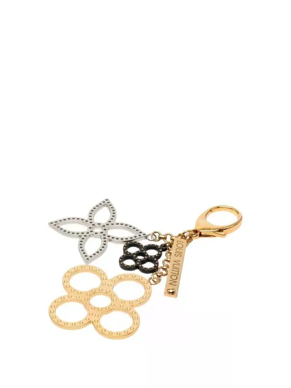 LOUIS VUITTON 2011 Plated Bijoux Sac Tapage Bag Charm Key Chain - Gold