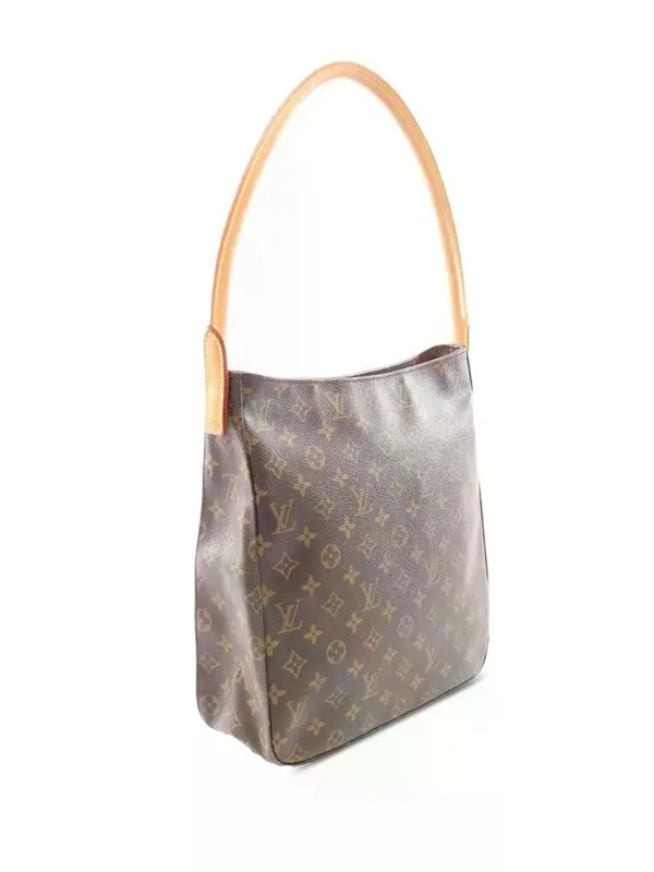 LOUIS VUITTON Monogram Looping Gm Shoulder Bag - Brown