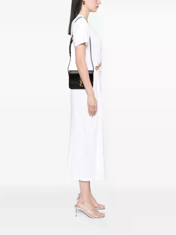 Saint Laurent Solferino Satchel Bag - Black