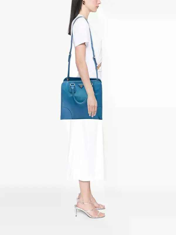 Prada Saffiano Lux Shopping Tote Satchel