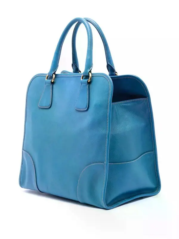 Prada Saffiano Lux Shopping Tote Satchel