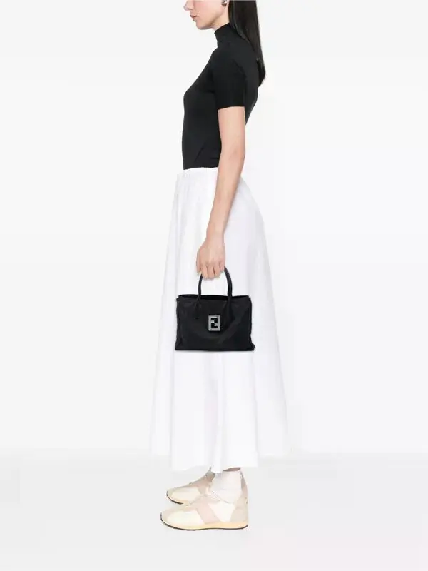 Fendi Zucca Canvas Tote Bag