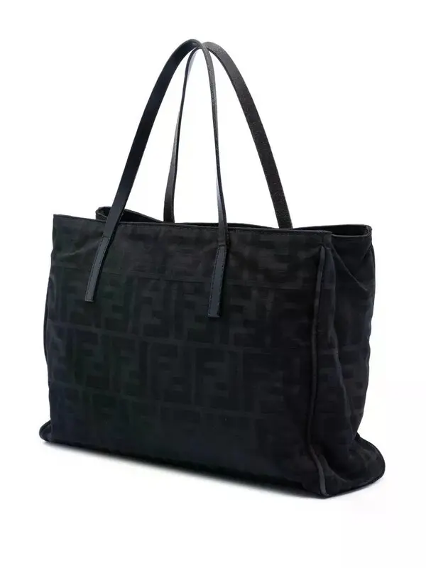 Fendi Zucca Canvas Tote Bag