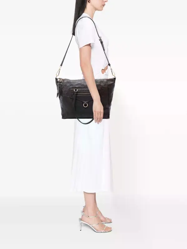 LOUIS VUITTON Monogram Empreinte Lumineuse Pm Tote Bag - Brown