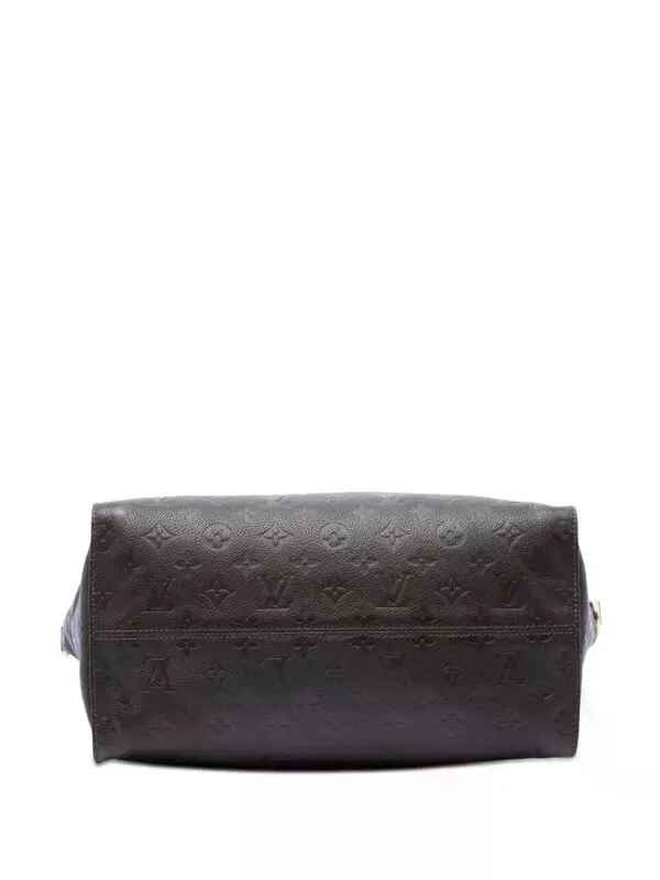 LOUIS VUITTON Monogram Empreinte Lumineuse Pm Tote Bag - Brown