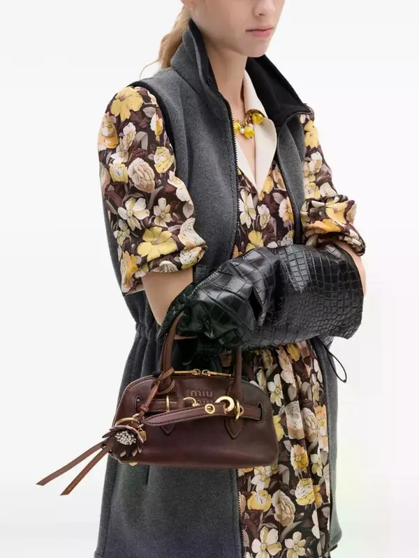 Miu Miu Aventure Mini Nappa Leather Bag