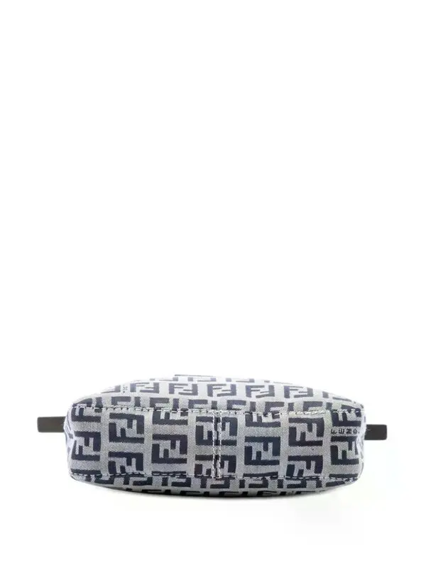 Fendi Zucchino Canvas Shoulder Bag