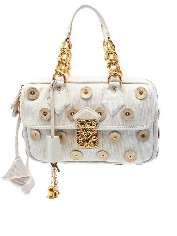 LOUIS VUITTON Panama Tinkerbell Handbag - White