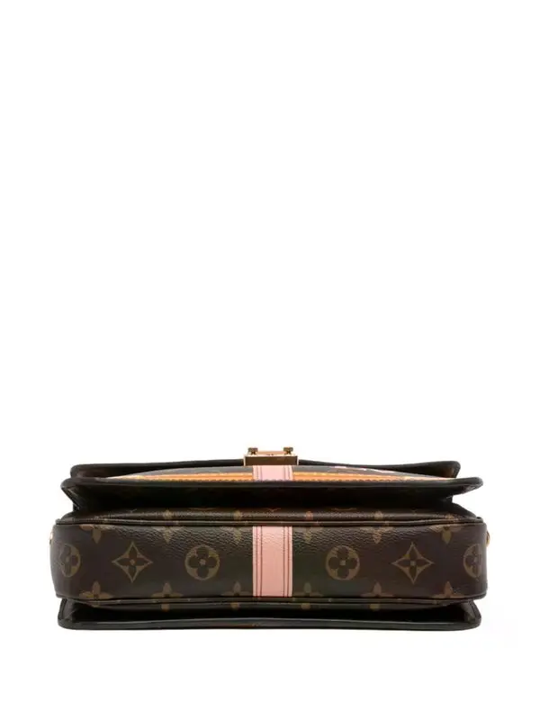 LOUIS VUITTON Monogram Summer Trunks Pochette Metis Satchel