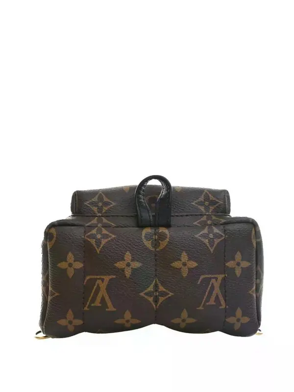 LOUIS VUITTON Monogram Mini Palm Springs Backpack - Brown