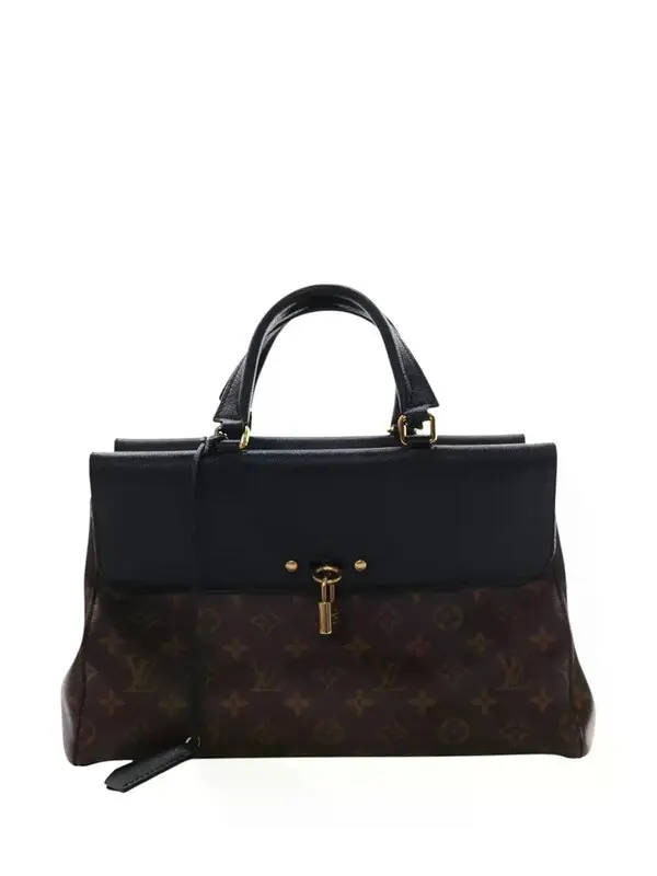 LOUIS VUITTON Monogram Venus Satchel - Black