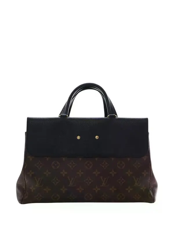 LOUIS VUITTON Monogram Venus Satchel - Black