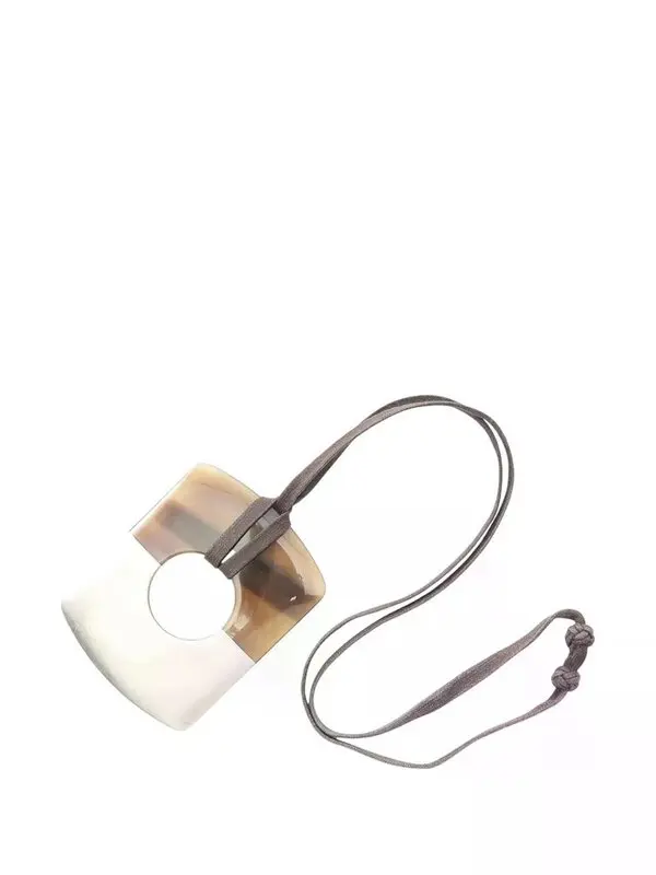 Hermès Dalva Pendant Necklace - Brown