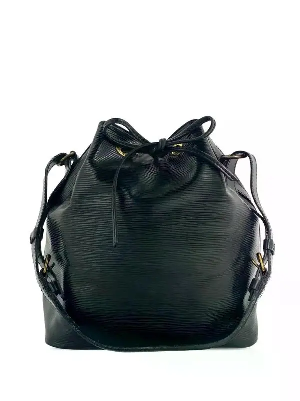LOUIS VUITTON Epi Petit Noe Bucket Bag - Black