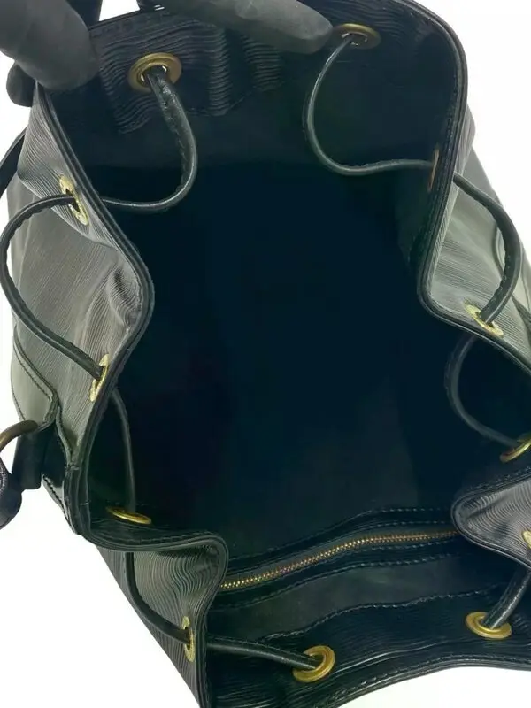LOUIS VUITTON Epi Petit Noe Bucket Bag - Black