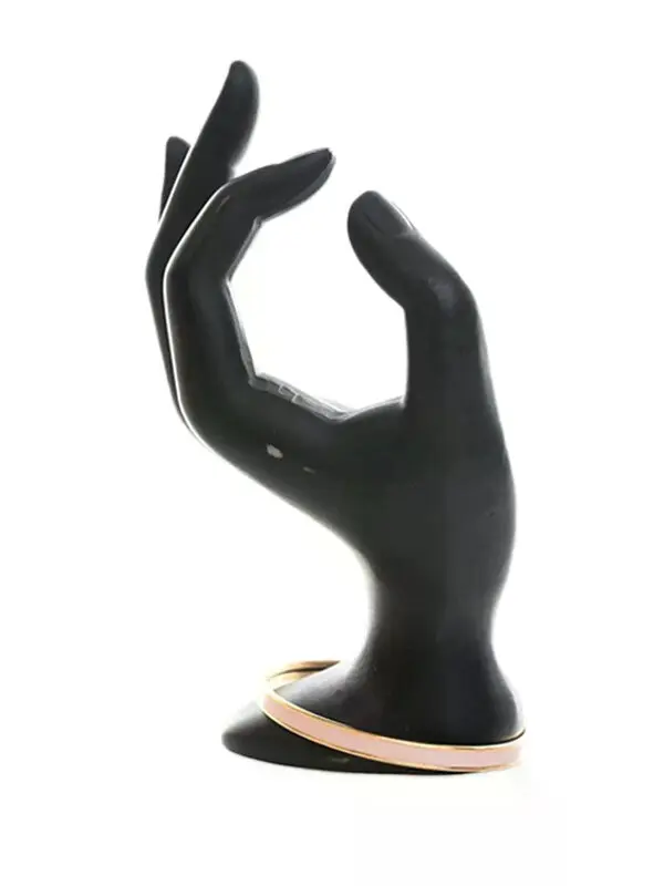 Hermès Extra Narrow Enamel Bangle Bracelet - Pink