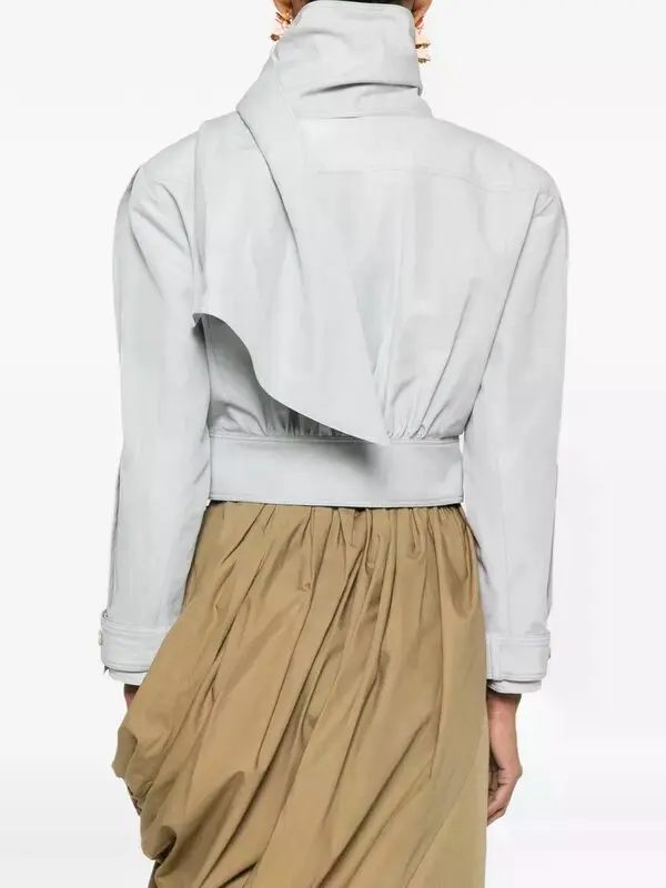 Chloé Buttoned Belted Cropped Jacket