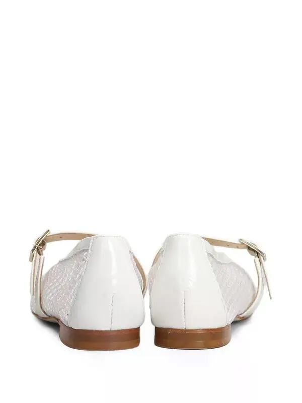FABIO RUSCONI Mina Buckle-strap Ballet Flats
