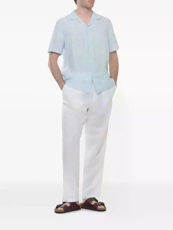 120% Lino Short-sleeved Shirt