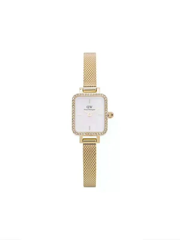 DANIEL WELLINGTON Quadro Mini Lumine Watch - Gold